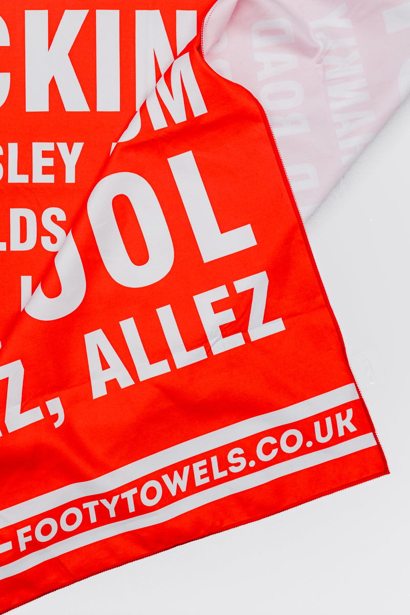 Liverpool - Allez allez allez – Footy Towels